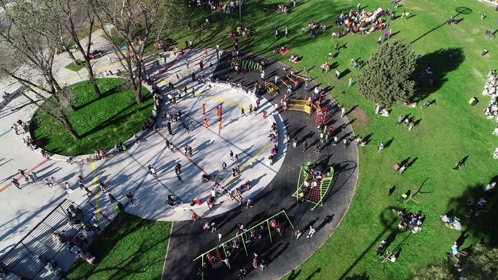 Peña de la Tradición en la Plaza Ombú de San Martín - De norte a norte ...